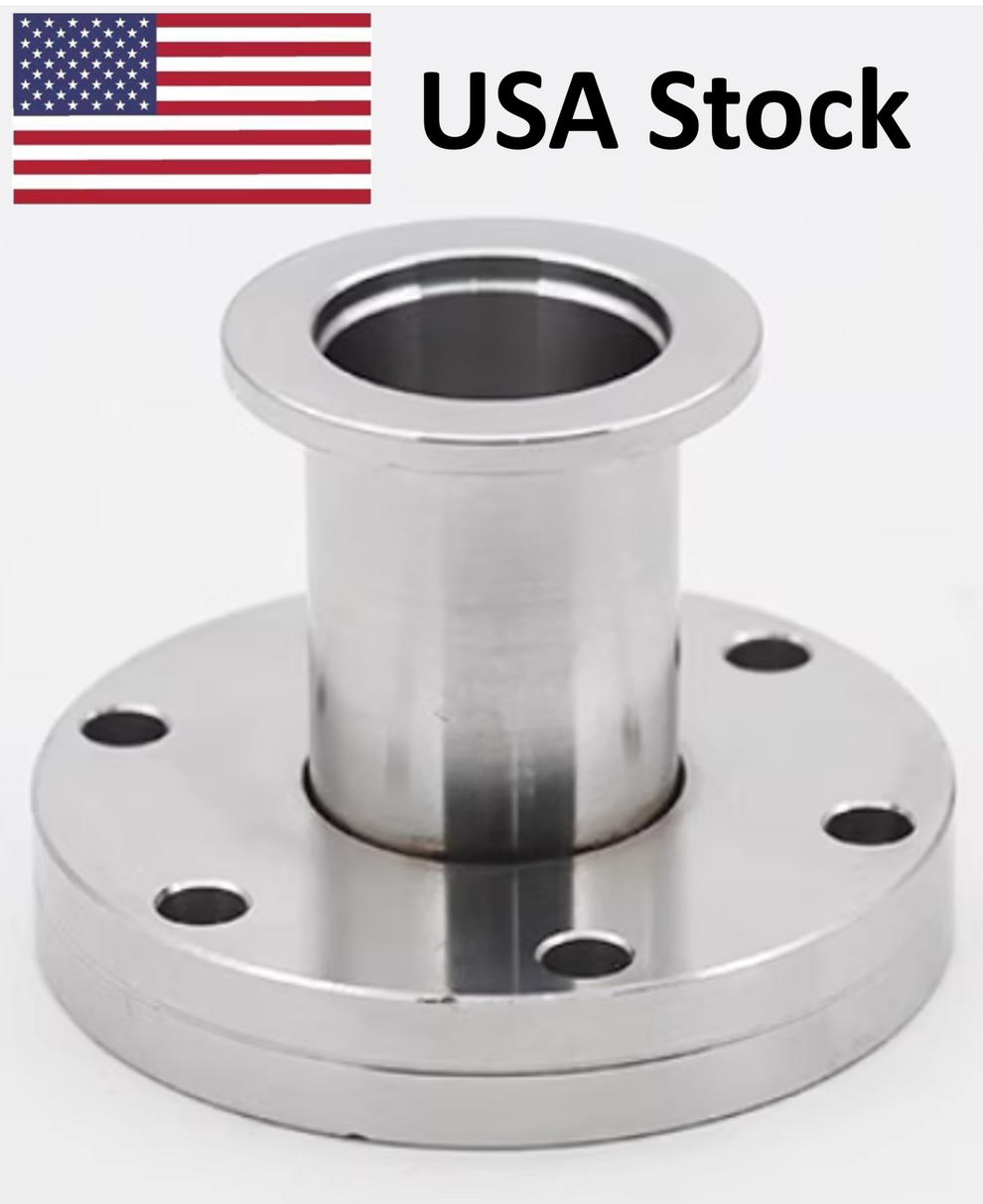 Conflat CF to KF flange reducer converter for vacuum system ...