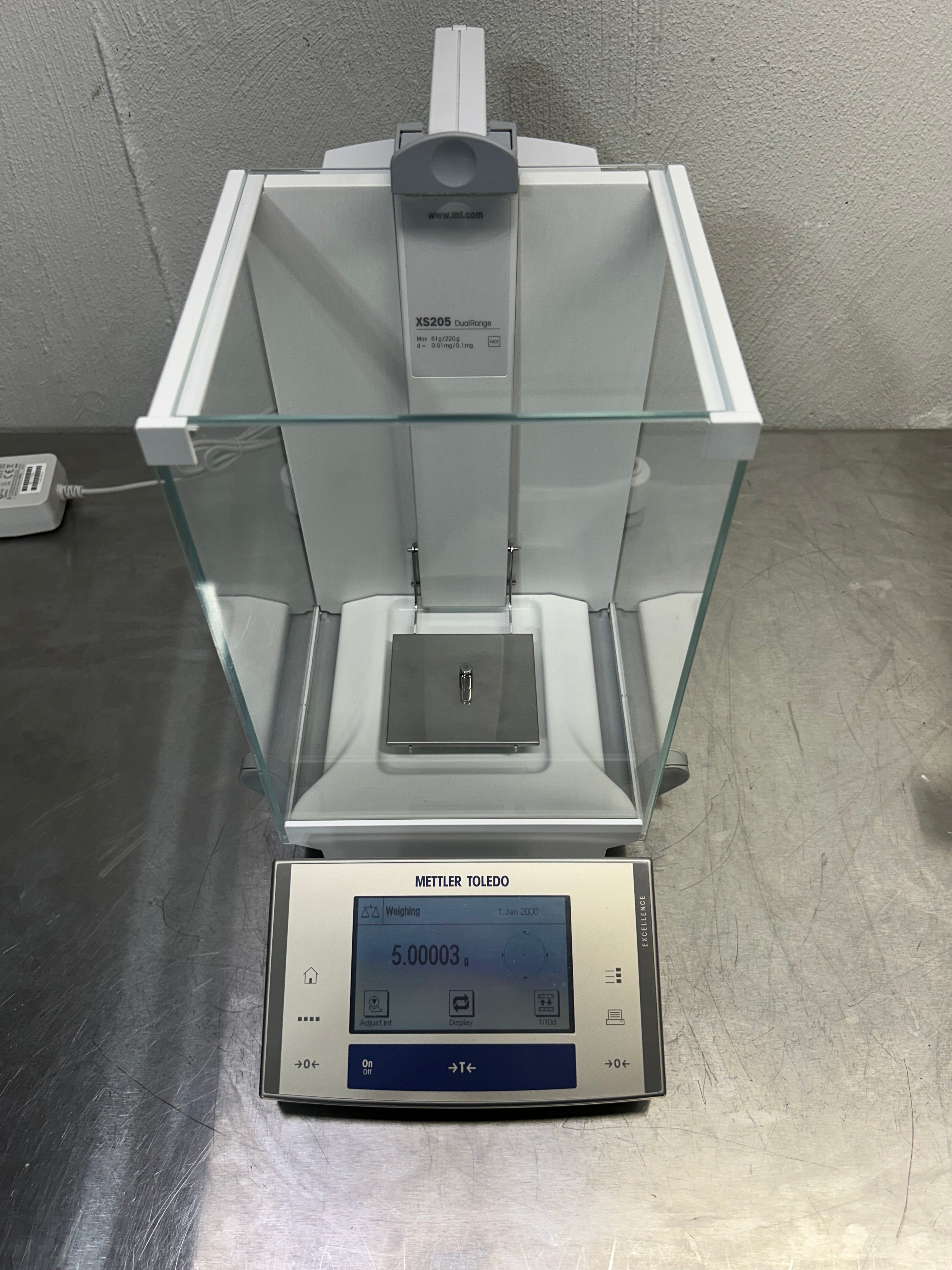 Mettler Toledo XS205DU Analytical Balance Readability 0.01 mg ...